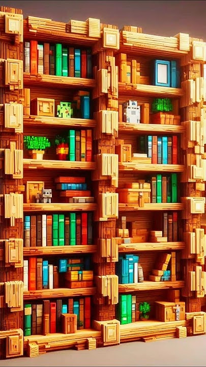 How To Craft A Chiseled Bookshelf | How To Make A Chiseled Bookshelf ...