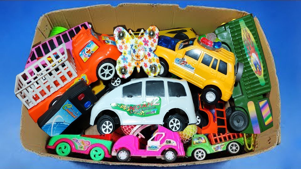 Box of Toys NEW Many Colored Cars, Learning Color Name 10+ Street ...