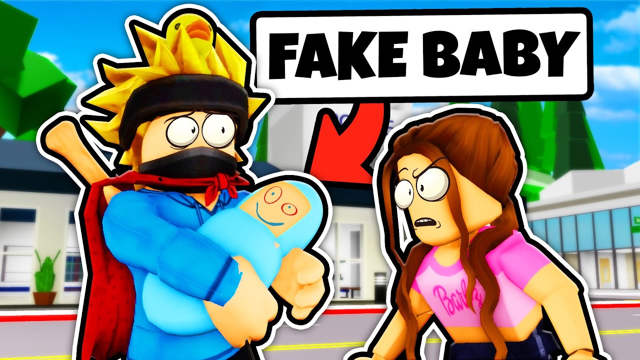 I FAKED Having a BABY in Roblox! (Brookhaven RP) - YouTube
