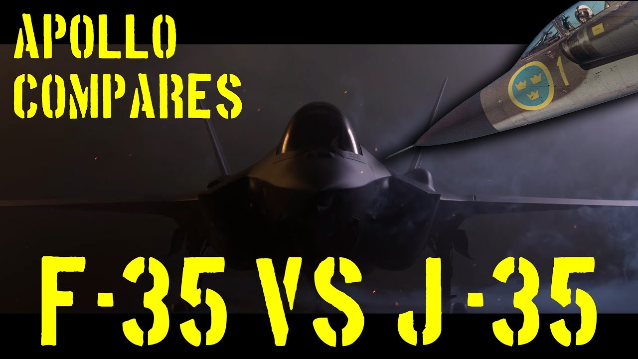 F-35 vs J-35 Comparison ! | By Apollo | DCS - YouTube