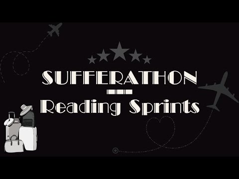 Sufferathon Reading Sprints - To get my hour of reading in! - YouTube