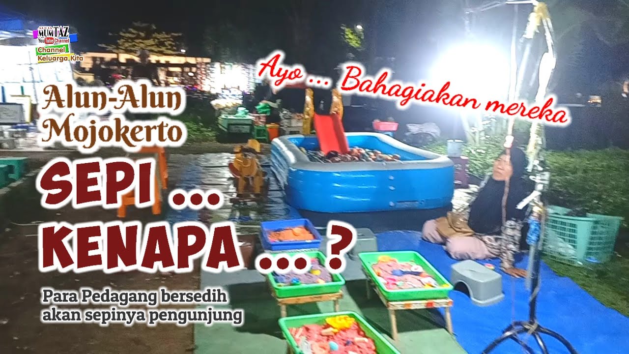 Alun-Alun Mojokerto di Masa Renovasi ... Semoga cepat selesai - YouTube