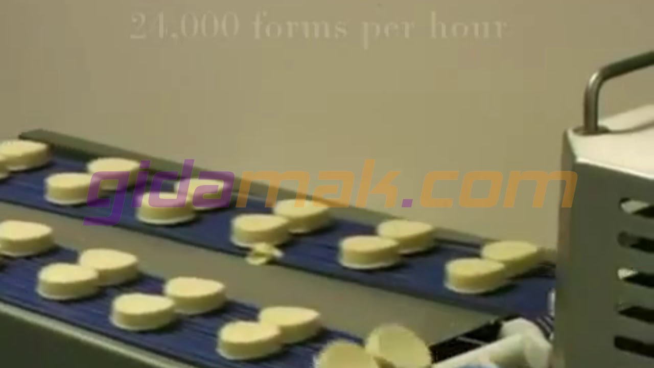 D12000 Otomatik Köfte Makinesi - Automatic Hamburger Machine - YouTube