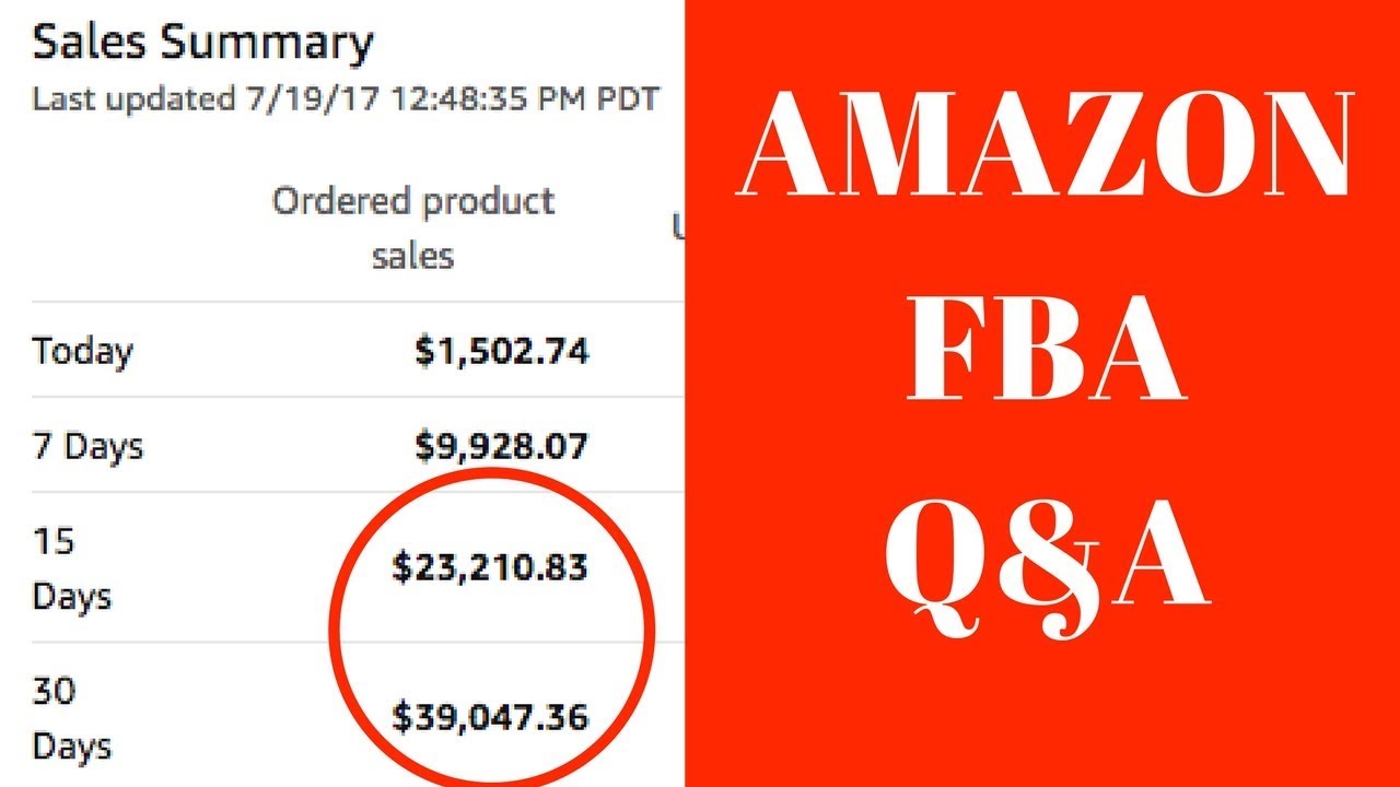 Amazon FBA Selling | EVERYTHING You NEED To Know - YouTube