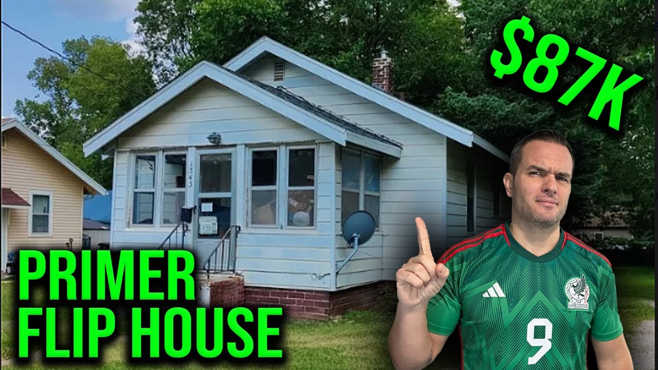 Mi primer House FLIP | Buena inversión en Bienes Raíces ? - YouTube