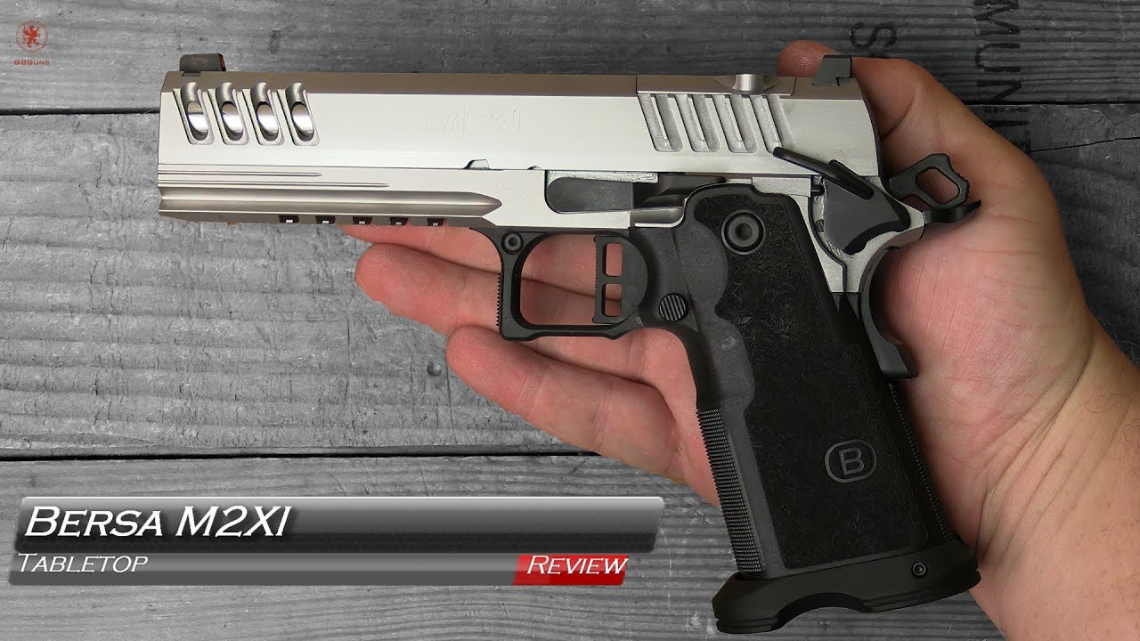 Bersa M2XI Tabletop Review and Field Strip - YouTube