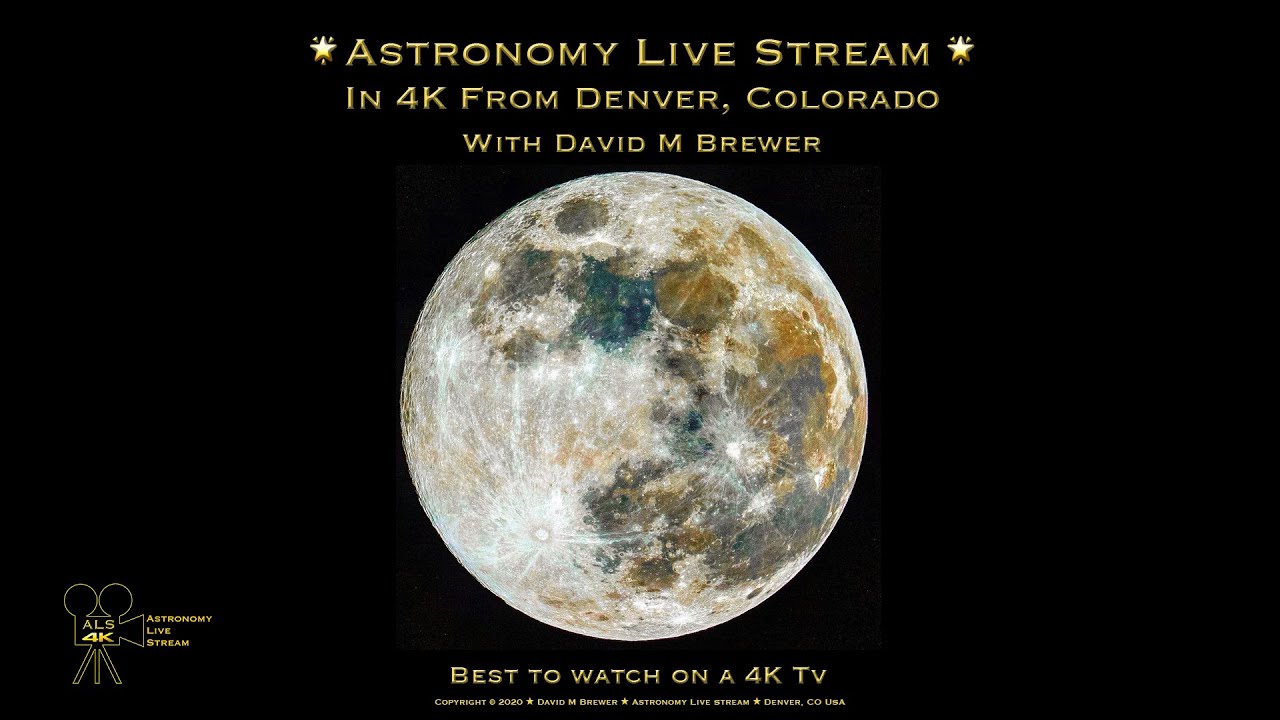 The Moon (99.7%) In 4K From Denver, Colorado (August 21, 2021) - YouTube