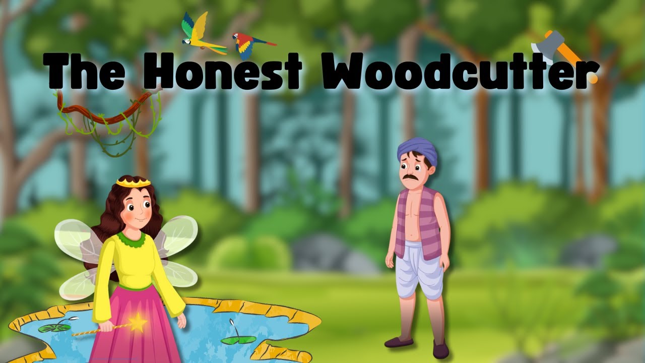 The Honest Woodpecker | Moral Story for Kids | Learn the Value of ...