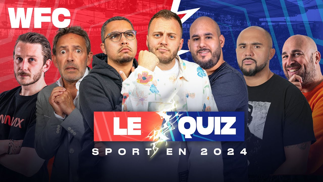 ⚽ Le quiz du WFC #18 spécial sport en 2024 - YouTube