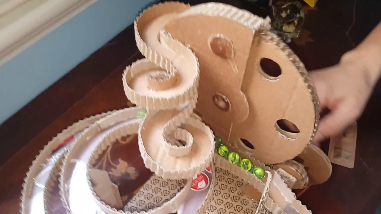 first marble machine - YouTube