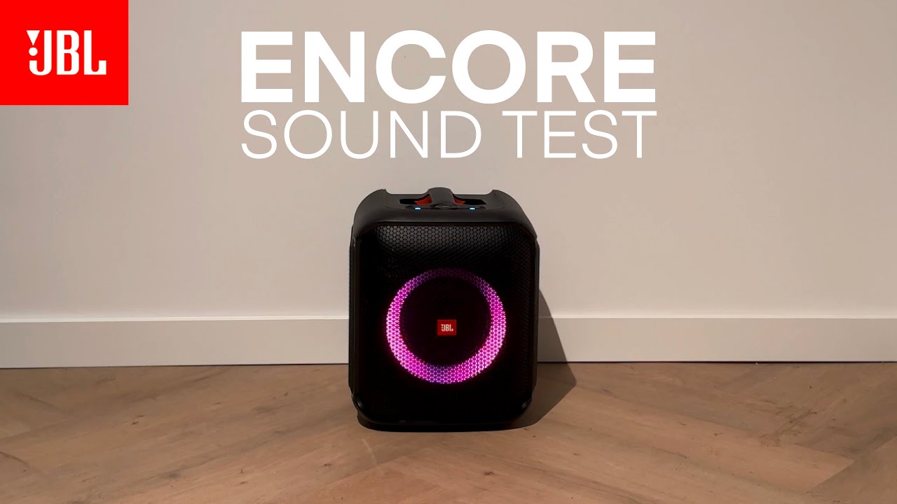 JBL Encore Essentials 100% volume Sound test - YouTube
