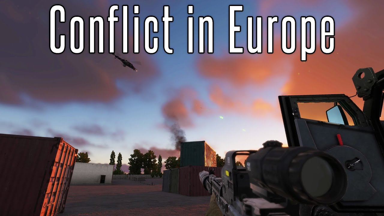 Simulating a Modern European War with 100+ players - YouTube