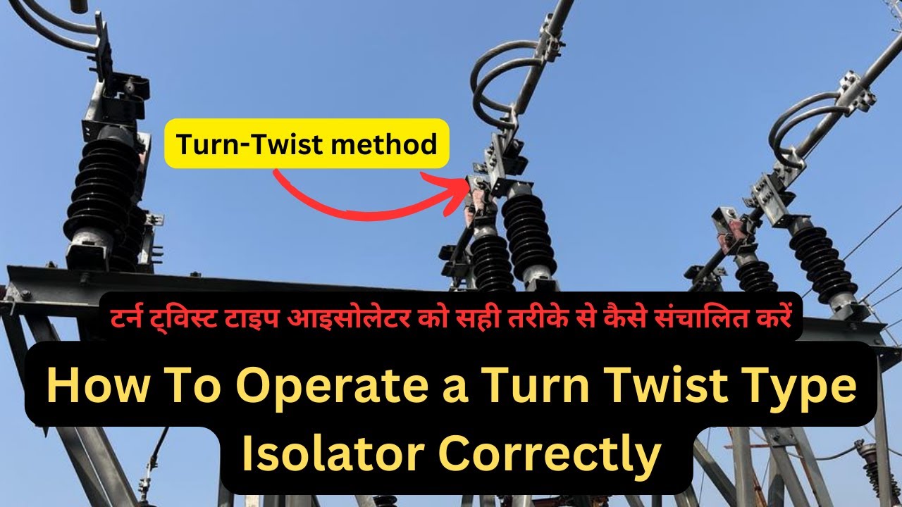 How To Operate a Turn Twist Type Isolator Correctly ...