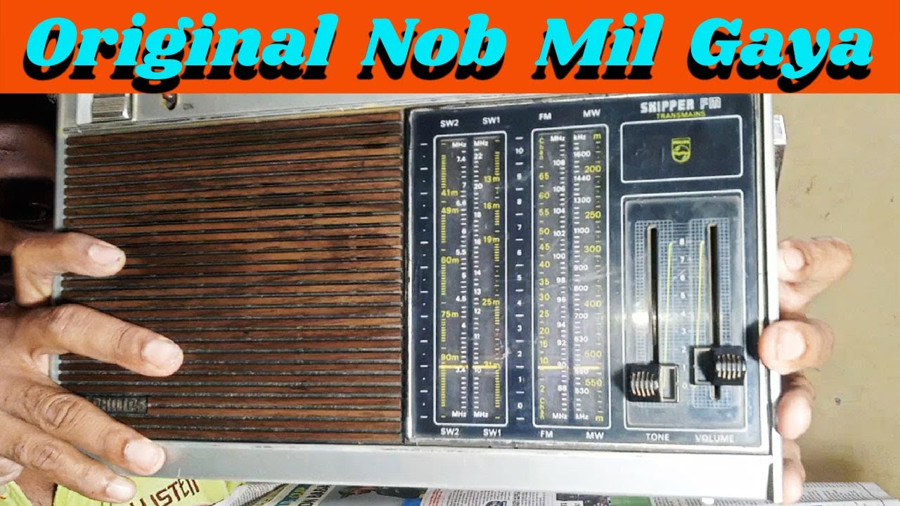 philips radio 588 (Original nob mil gaya) - YouTube