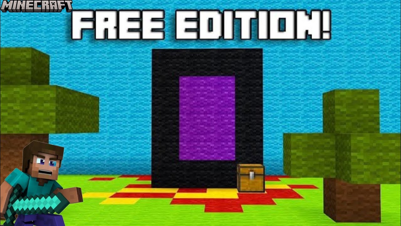 Minecraft but free edition biting gameplay video 🥰 - YouTube