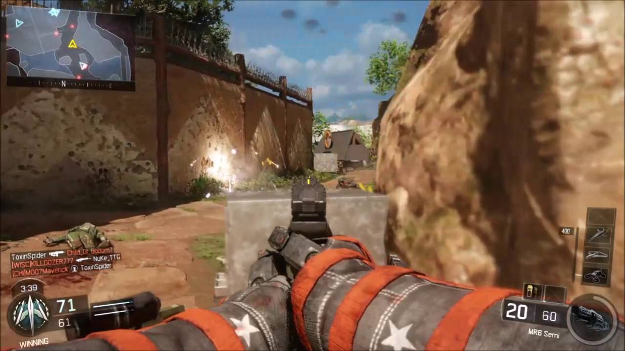 Call of Duty Black OPS 3 Pistol only Challenge (MR6) - YouTube