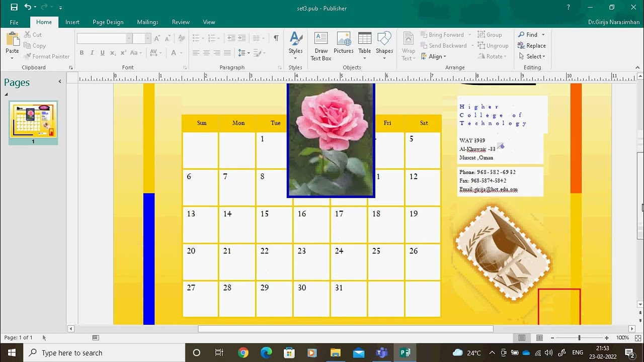 change shape, shape fill insert picture-ms publisher - YouTube