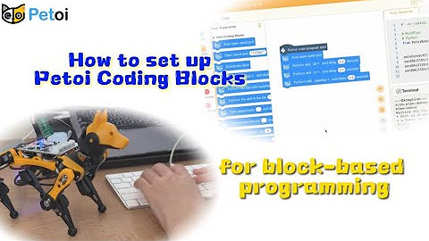 Petoi Coding Blocks Robotics Curriculum - Video Tutorials - Scratch Coding Robot Dog Bittle ...