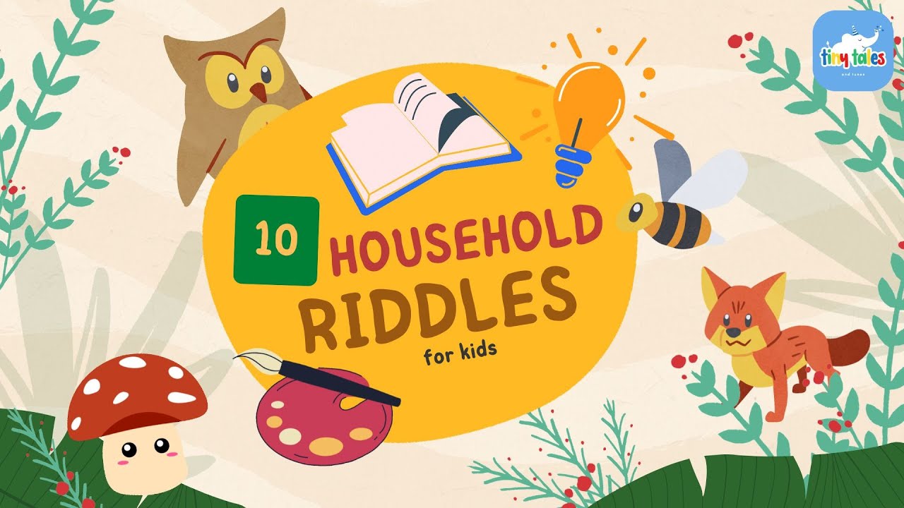 Are You Clever Enough? 🤔 | 10 Household Riddles for Kids | Fun Brain ...