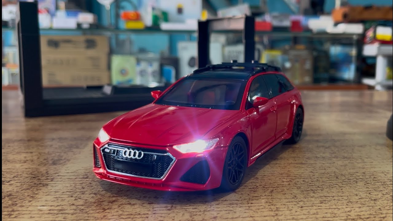 Audi toy car - YouTube