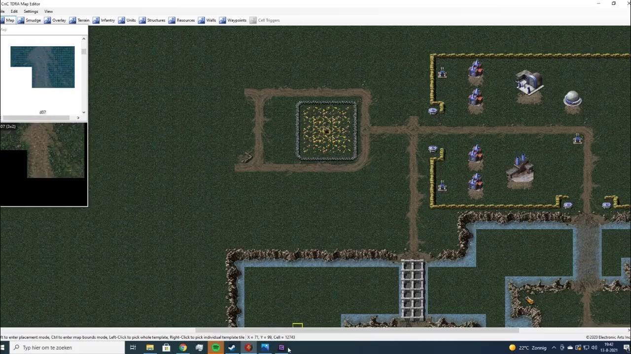 Command and conquer Remastered Map Editor 1 - YouTube