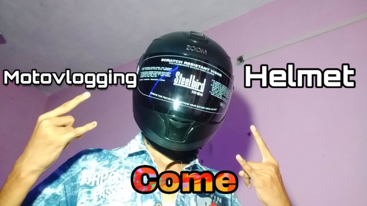 Finally My Moto Vlogging Helmet Come 🤟🤙 // Vlogon With AK - YouTube