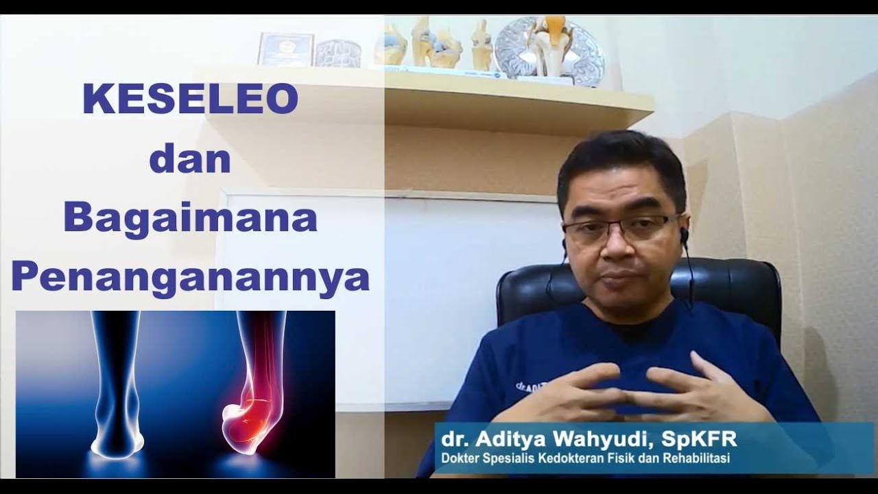 Cedera Sendi Pergelangan Kaki atau #keseleo - YouTube