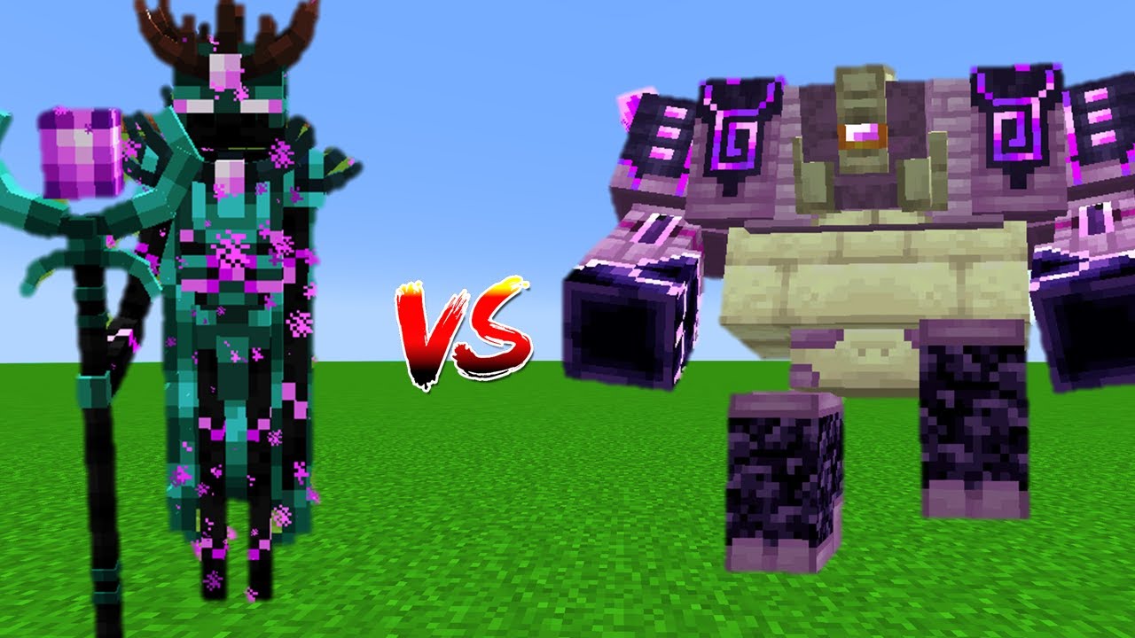 Ender King Phase 1 Vs Ender Guardian in Minecraft - YouTube