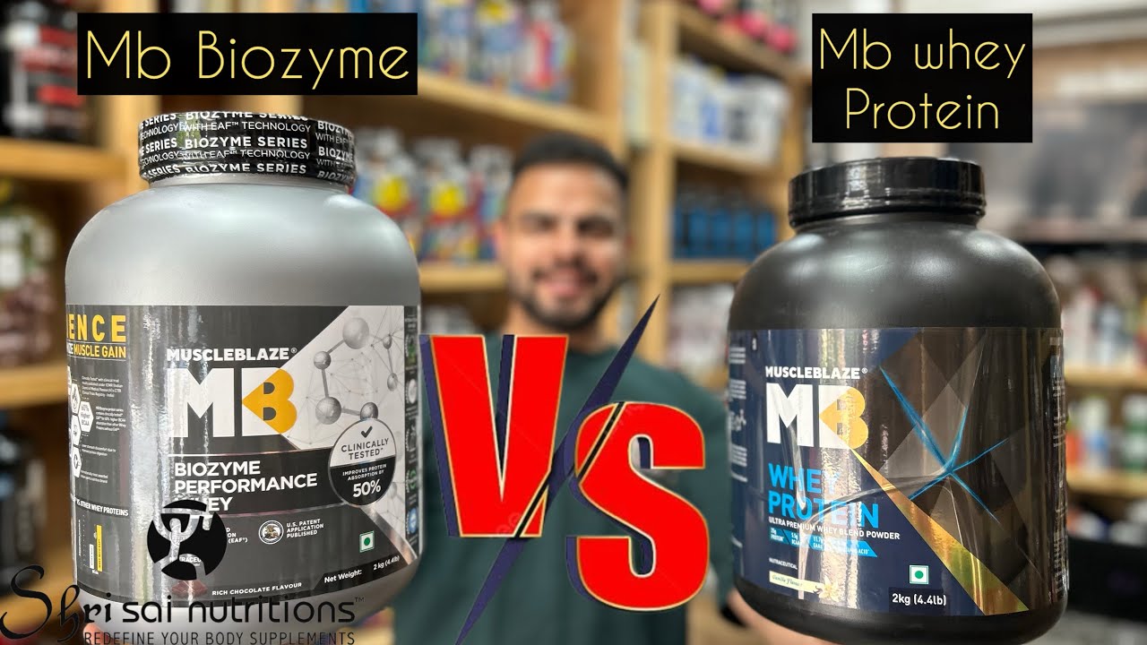 Muscleblaze Biozyme Whey VS Muscleblaze Whey Protein | Dono Protein ...