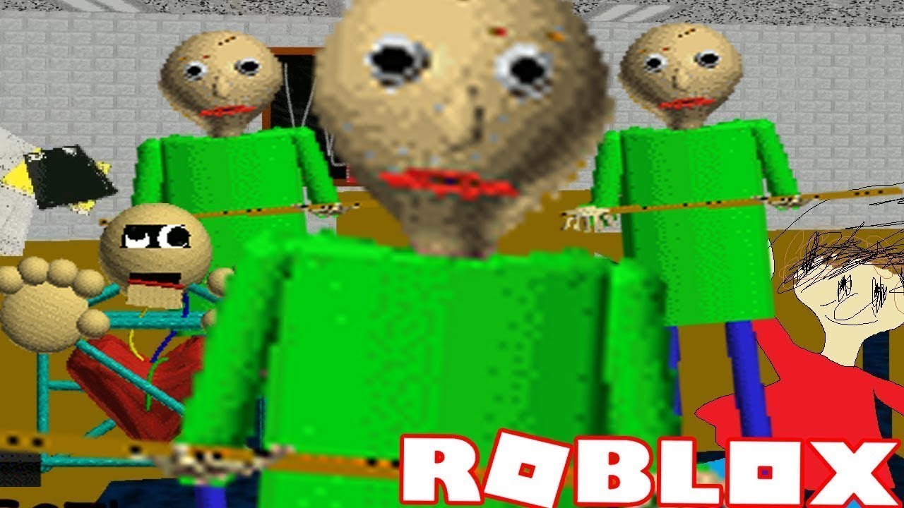 ROBLOX: Baldi's Basics Multiplayer | Collecting the Notebooks - YouTube