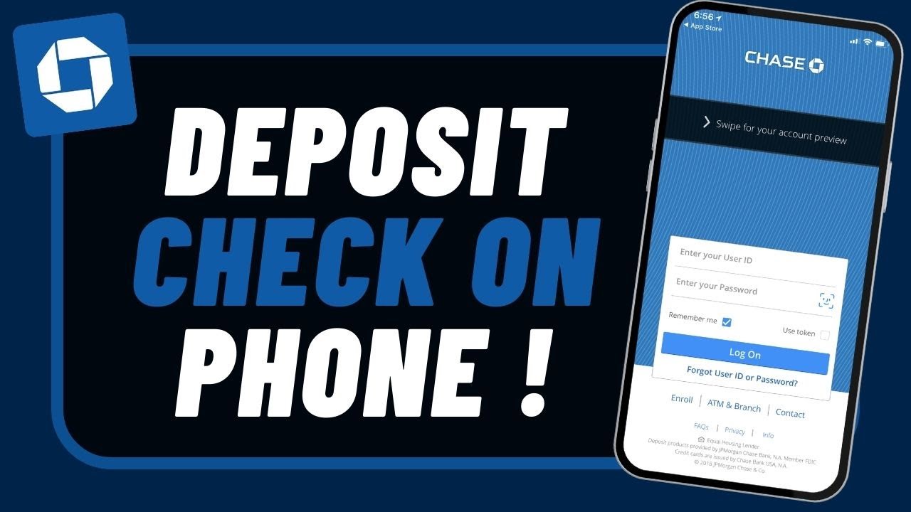 How to Deposit Check on Phone Chase ! - YouTube