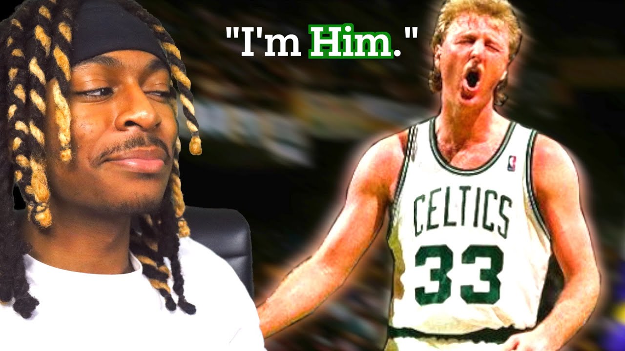 HE WAS INSANE!! LARRY BIRD TRASH TALKING | REACTION - YouTube