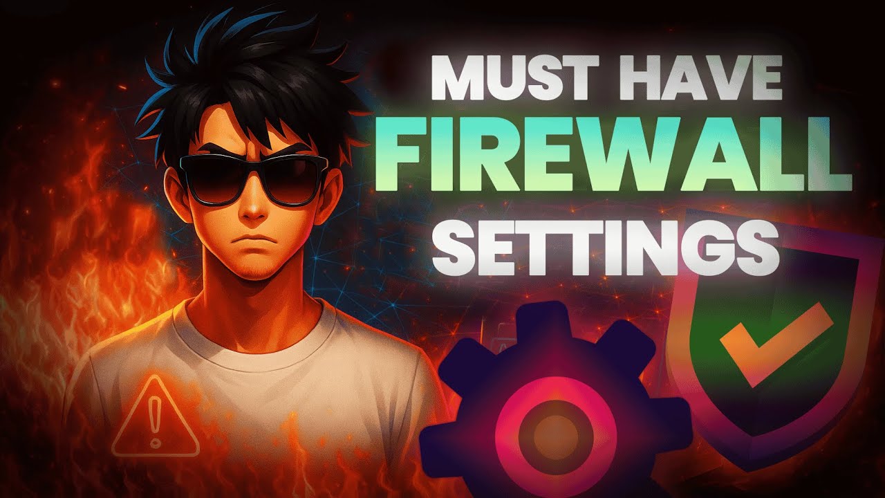 Must-Have Firewall Settings for Every PC User | Inbound & Outbound ...