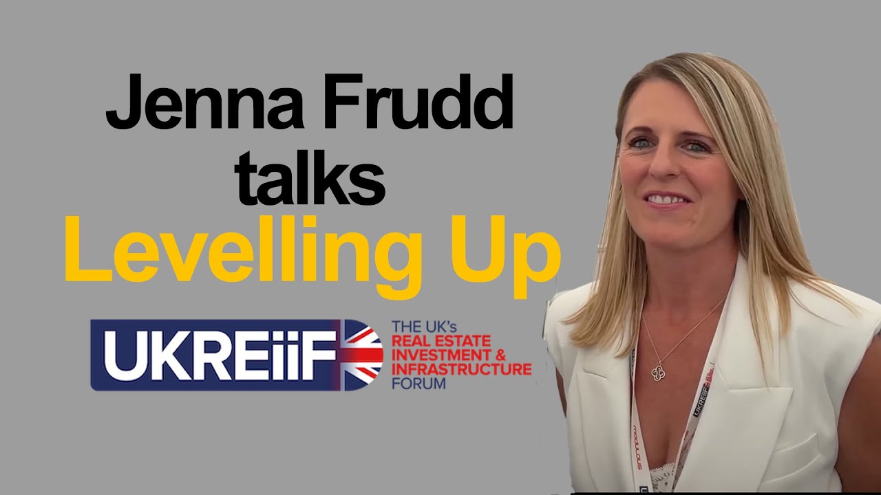 Jenna Frudd talks levelling up at UKREIIF - YouTube