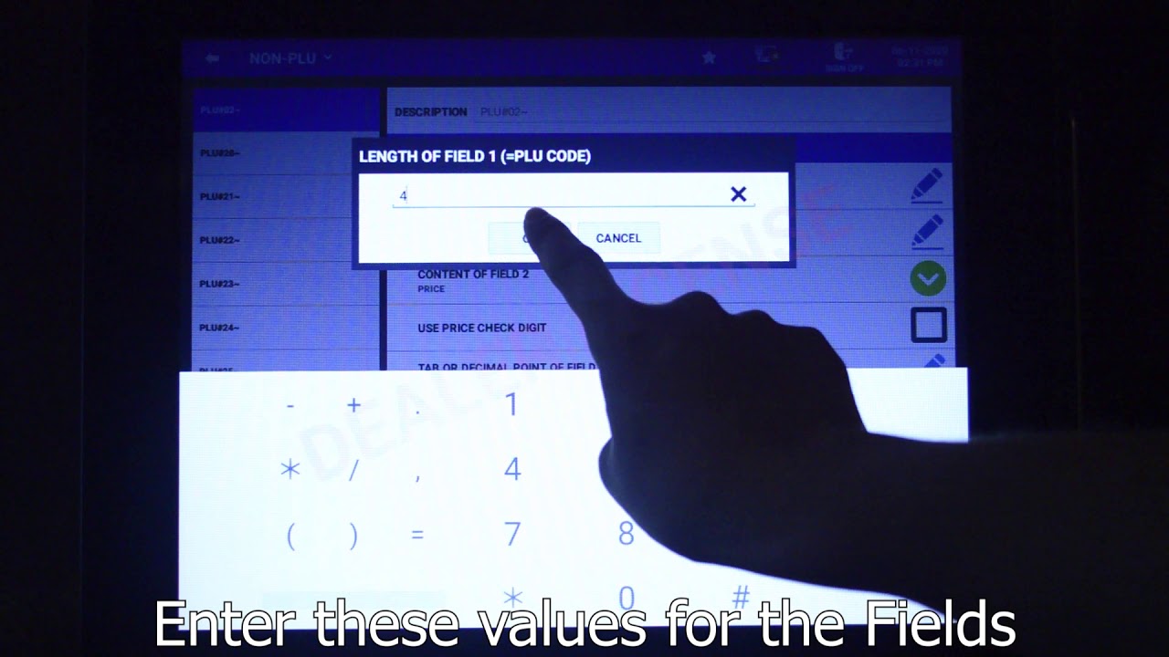 Price Embedded Barcodes in Sam4POS - YouTube