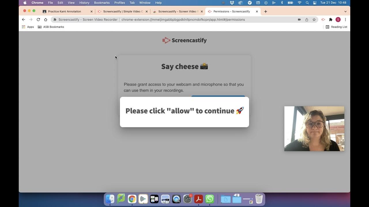 How to use Screencastify (for students) - YouTube