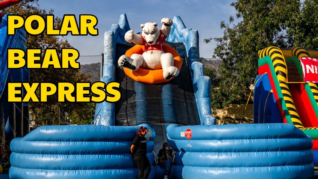 Polar Bear Express Inflatable Water Slide & More: Ultimate Company ...