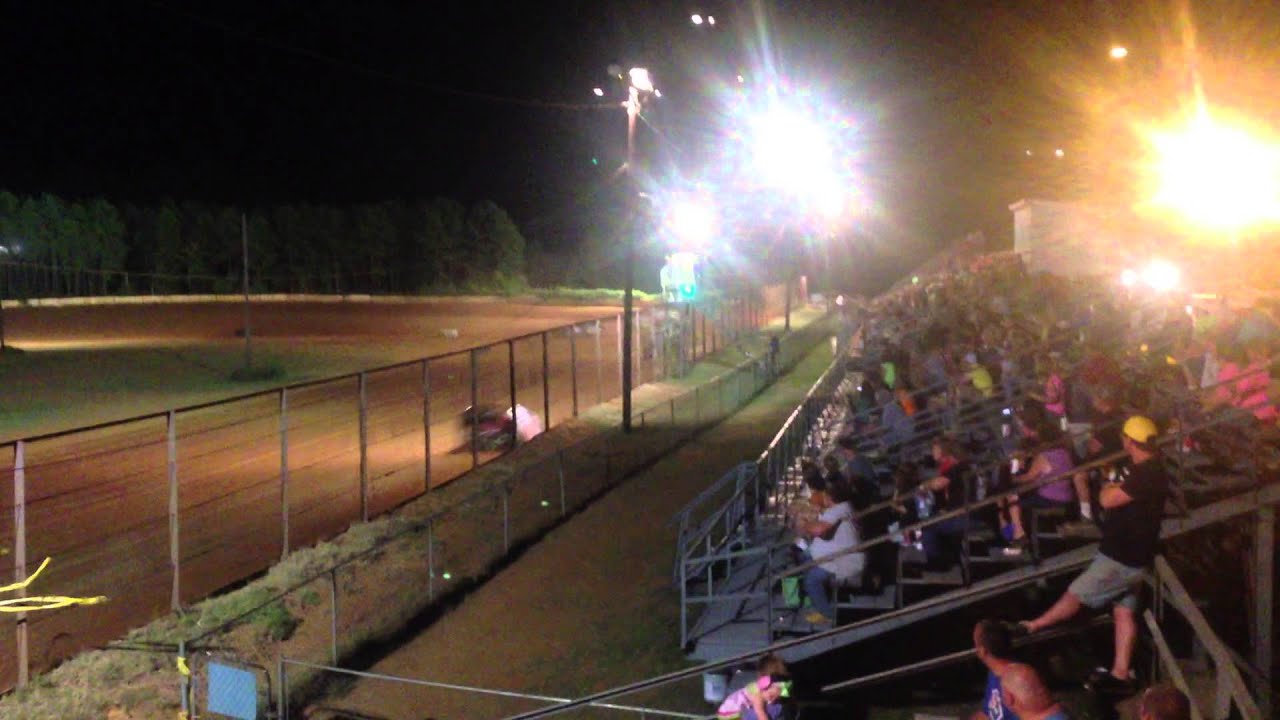 Sabine motor speedway modified heat race 7/13/2013 - YouTube