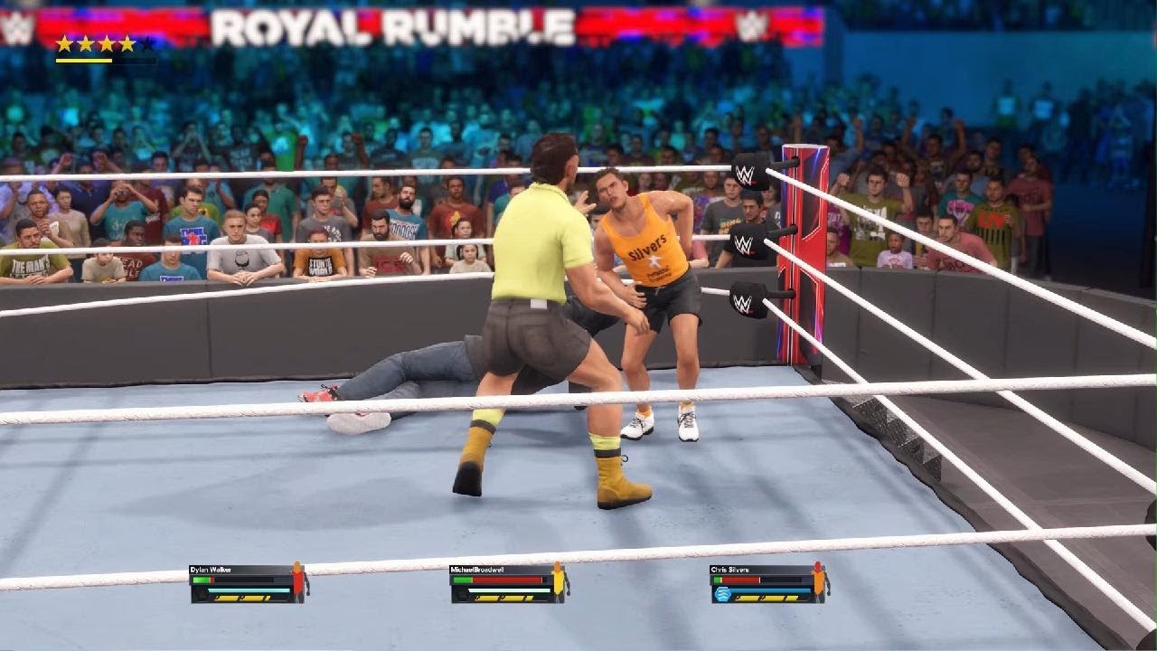 Royal Rumble Finish - YouTube