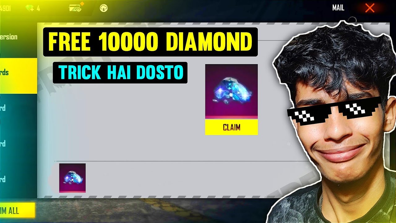 FREE 10000 DIAMOND Trick Hai Dosto - YouTube