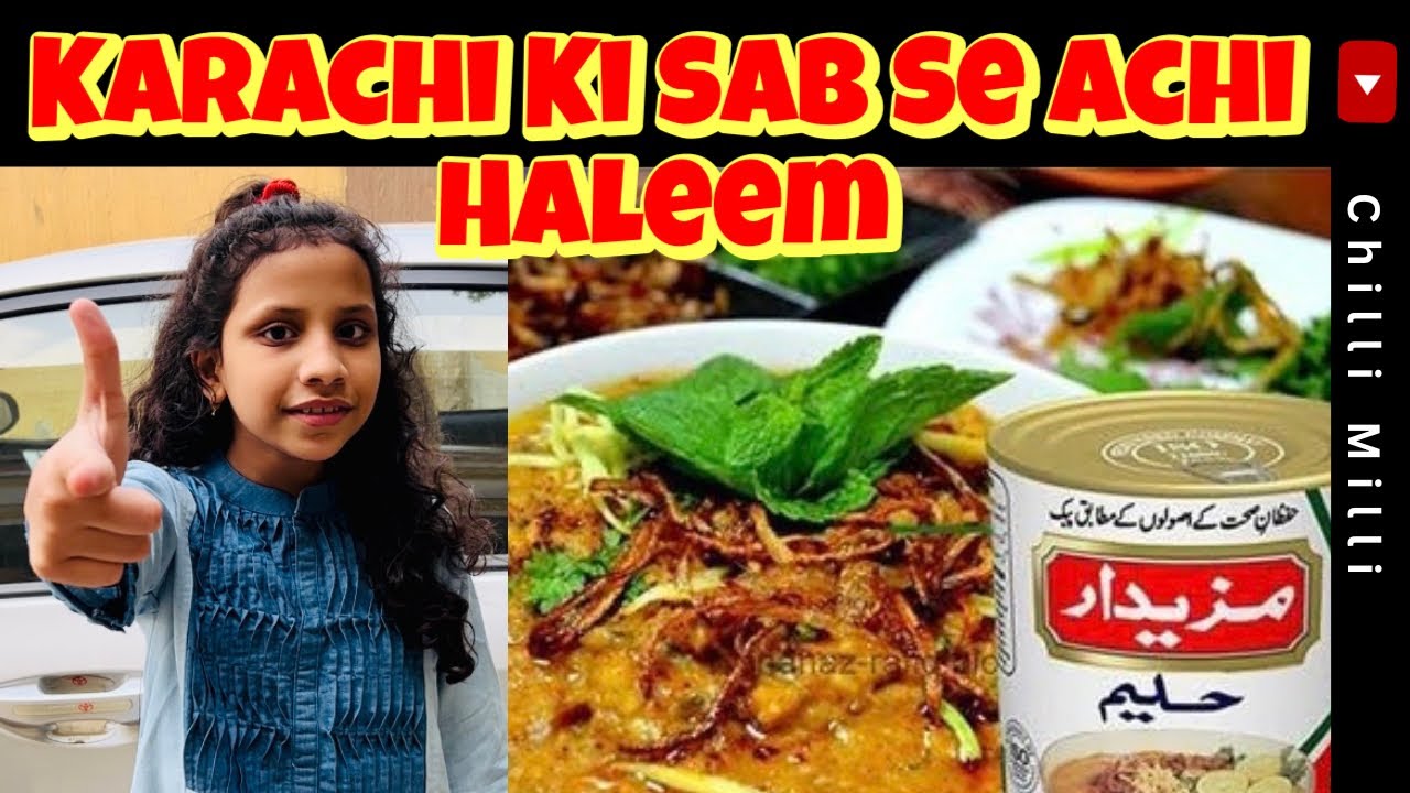 Mazedar Haleem | Food Vlog With Family | Pakistan Ki Number 1 Haleem ...
