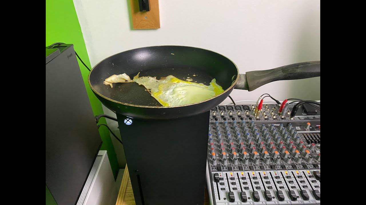 Xbox Series X COOKS AN EGG!!?? - YouTube