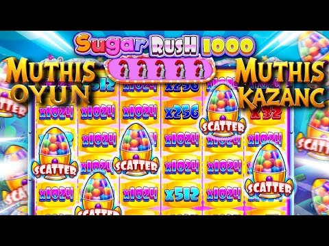 SLOT OYUNLARI 🍬 SUGAR RUSH 1000 🍬 SUGAR RUSH 1000 TEK SPİNDE 200K VURDUK !!! #slotoyunları