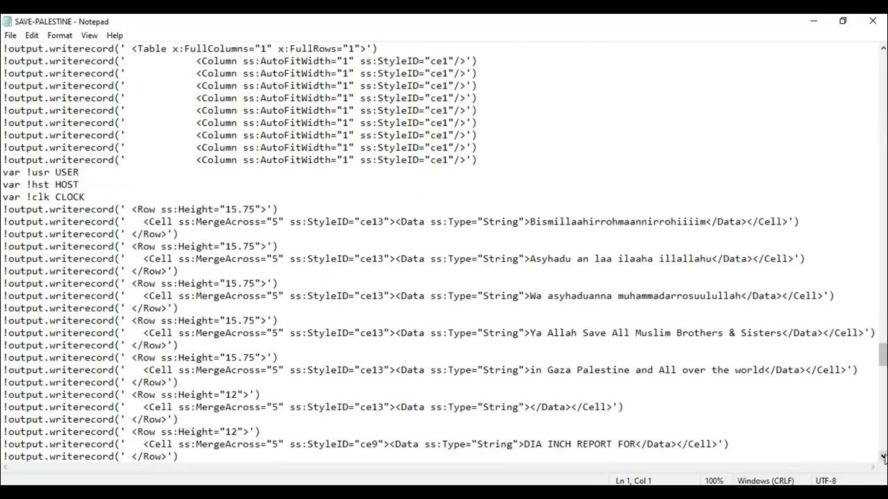 BISMILLAH : MACRO FOR CREATING DIA INCH REPORT OF PIPING ON EXCEL FILE IN AVEVA E3D & PDMS ...