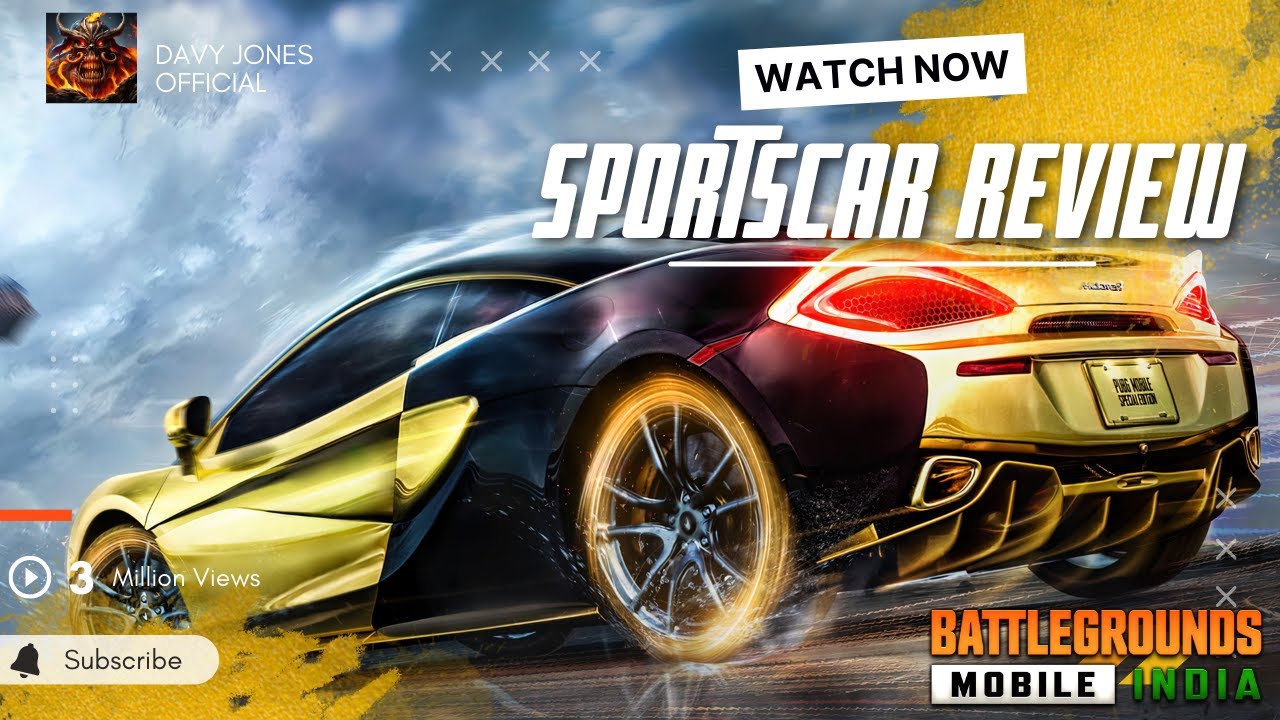 SUPER CAR MAI BGMI #BGMI #SUPERCAR - YouTube