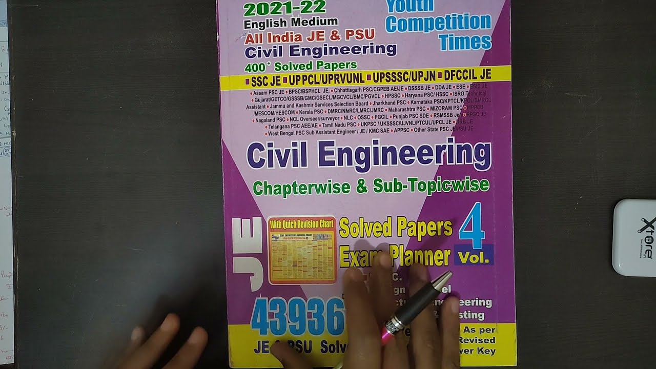 Volume-4 Youth Competition Times Civil Engineering Book | youth civil ...