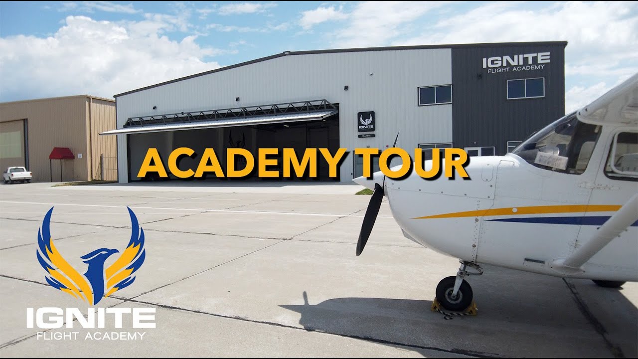 Ignite Flight Academy Video Tour - Lincoln Nebraska (captions) - YouTube