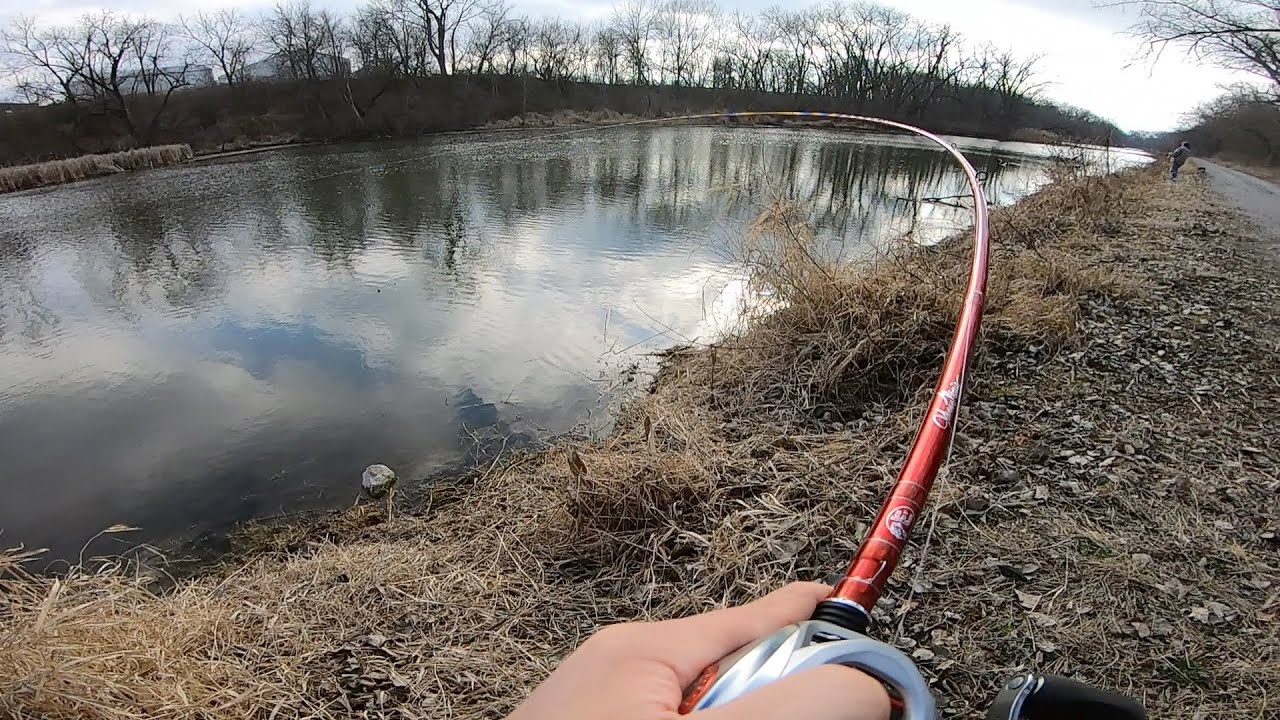 BEST Cold Water Bass Fishing Bait!!! - YouTube