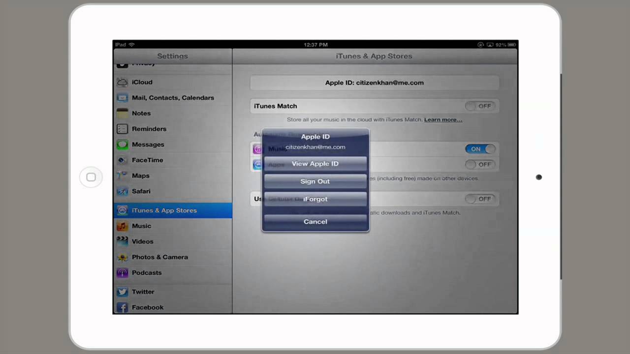 How to Reset iTunes Settings on an iPad : Tech Yeah! - YouTube