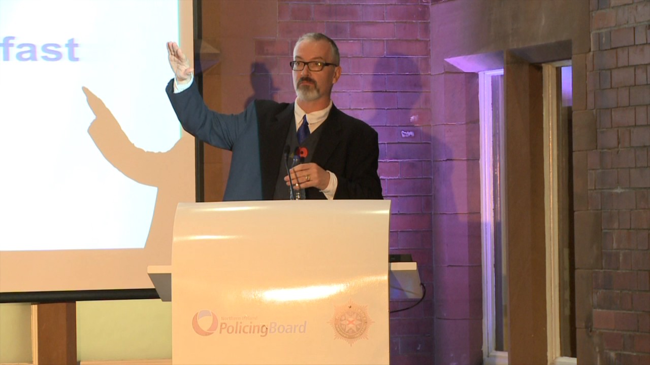 Prof Richard English, Queen’s speaking at the Reflecting and Refocusing ...